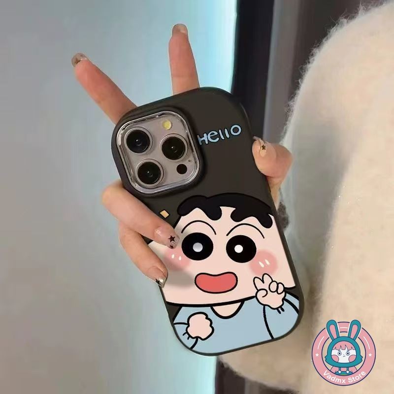 Cute Crayon Shin-chan Casing For Vivo iQOO Z9 Turbo Z9X Z8X Z7X Z7i Z8 ...