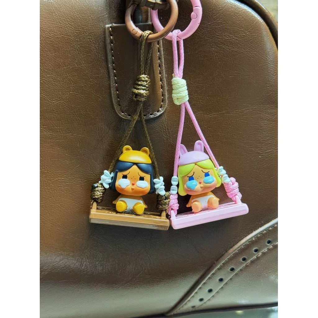 genuine popmart official popbean DIY keychain pendant cute figures toys ...