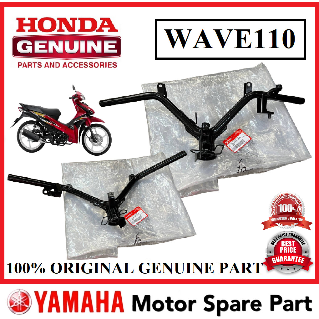 100% ORIGINAL HONDA WAVE110 HANDLE BAR ASSY 0 53100-KWW-M00ZA BESI ...