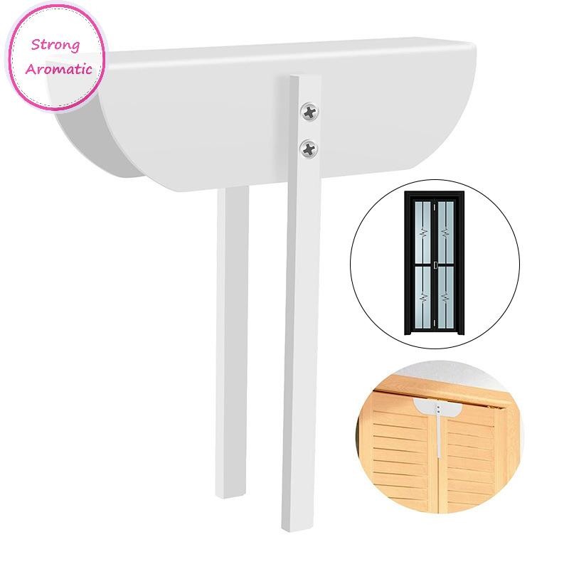 STRO Bifold Door Lock, Pantry Lock Portable Closet Door Lock Double ...