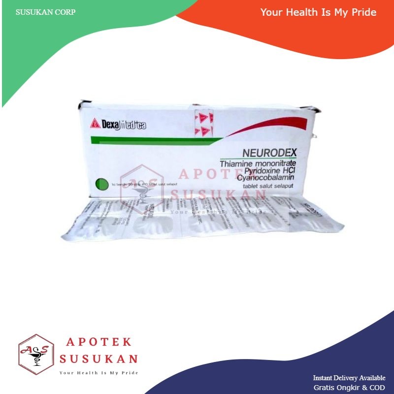 Neurodex Vitamin B Complex contains 10 new packaging slide 2 tablets ...