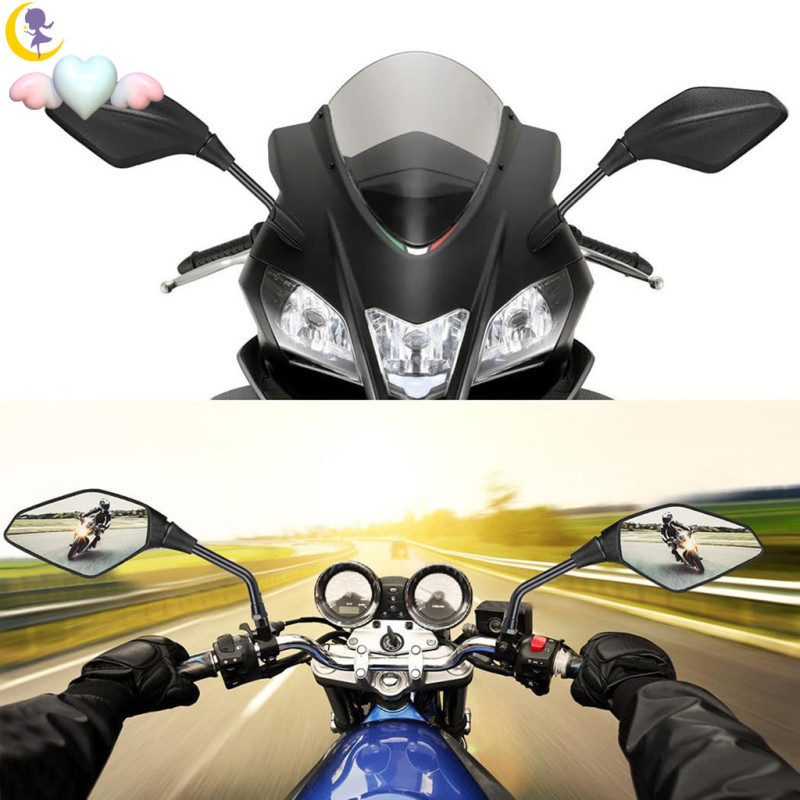 [YDM]Motorcycle Mirrors Set,7/8 inches 22mm Handlebar clamps,Universal ...