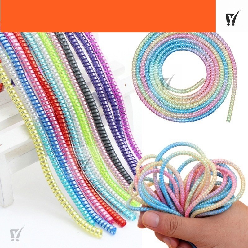 MCT 1 Roll Laser Color Cable Protector Winder/ Spiral Charging Data ...