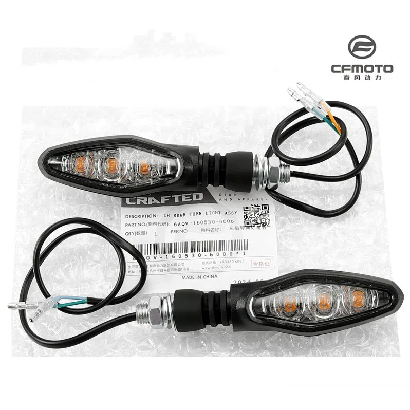 Original CFMOTO motorcycle accessories 450MT turn signal lights, front ...