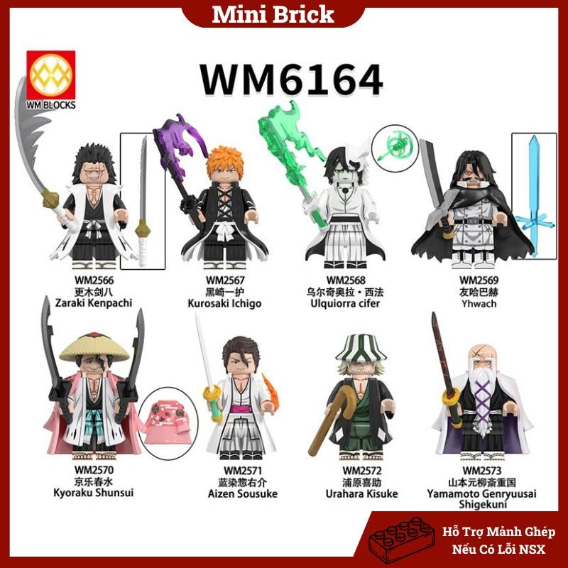 Bleach Assembly Model Minifigures anime manga Mission of Death Ichigo ...