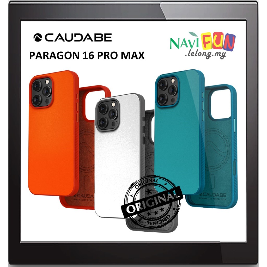 [ for iPhone 16 Pro Max ] Caudabe Paragon Case - Magnetic Charging ...