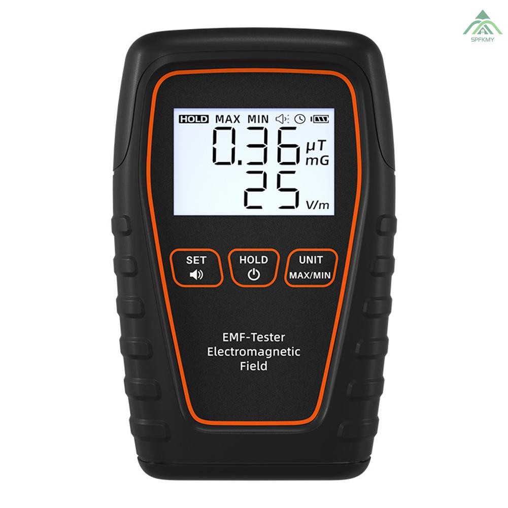 Handheld EMF Tester Portable Electromagnetic Radiation Detector ...