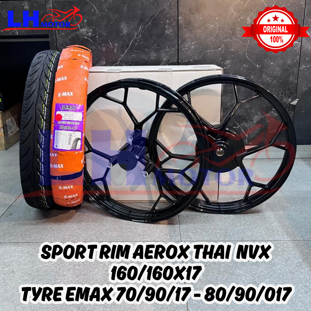 NVX AEROX THAI SPORT RIM 17INCHI NVX V1 V2 NVX155 160/160/17 TEROXTHAI ...
