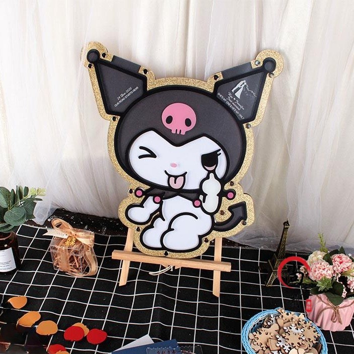 Kuromi Sign-In Taiwan Creative Sign-In Little Devil Sign-In Photo Frame ...