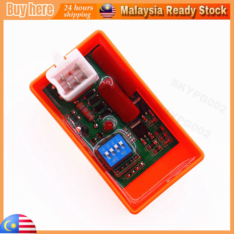 AC 5PIN Speed limit 4000 - 12000 WAVE100,Motorcycle CDI with DIP switch ...