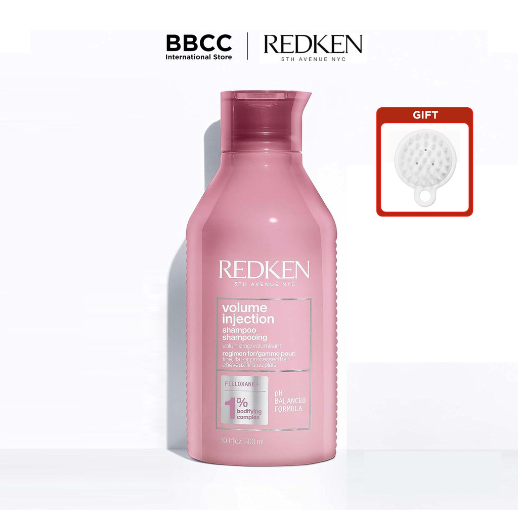 Redken 5th Avenue Nyc Volume Injection Shampoo & Mask Volumizing ...