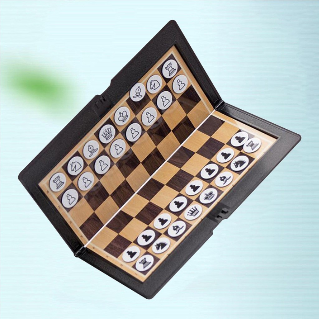 [uguuiya] Folding Chessboard Wallet Chess Set Portable Travel Family ...