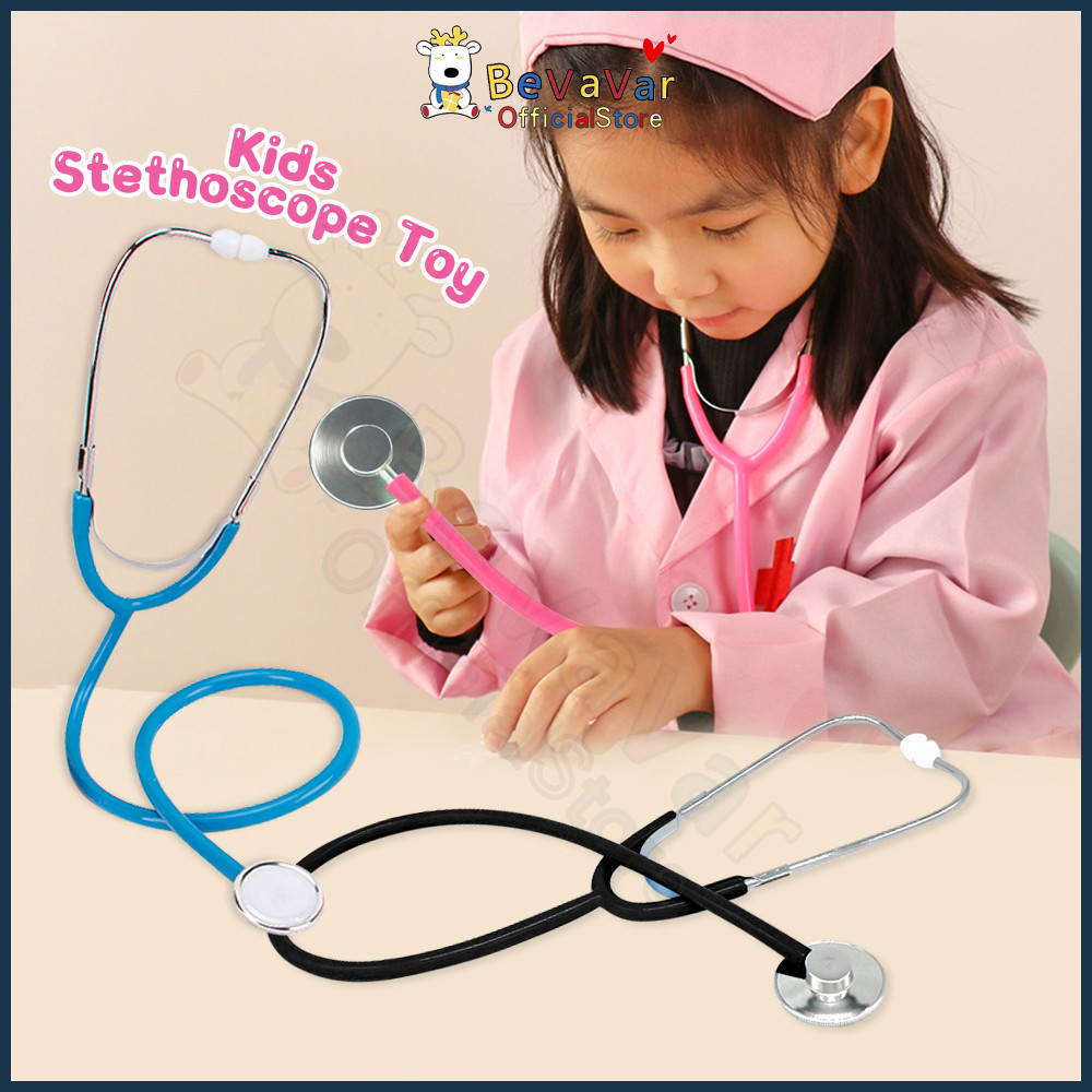 BEVAVAR Pretend Play Kids Stethoscope Toy Simulation Teaching ...