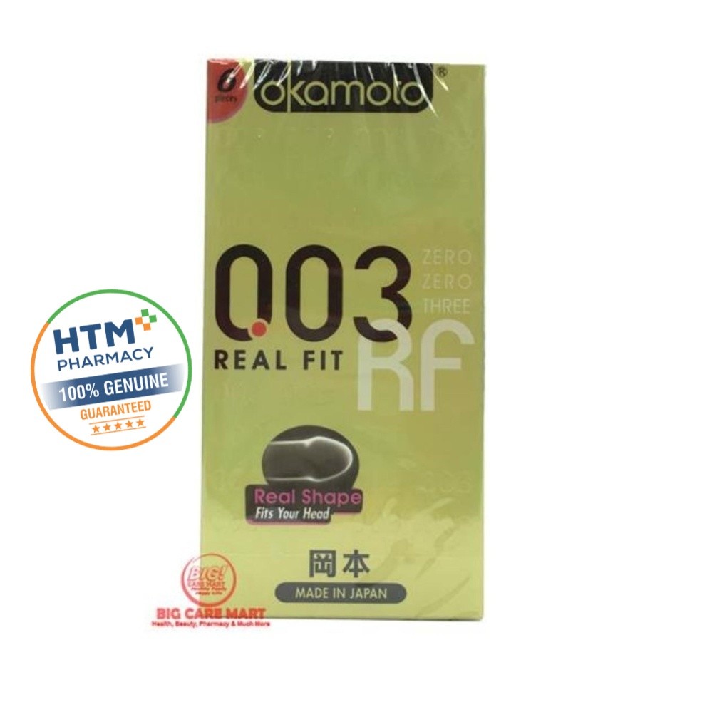 Okamoto 003 Real Fit 6'S HMS Healthstore | Shopee Malaysia