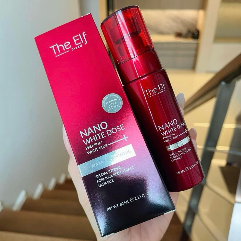 THE ELF NANO WHITE DOSE Premium White Plus 60ML | Shopee Malaysia