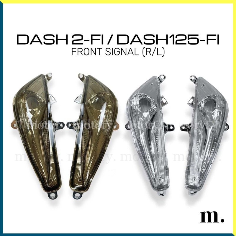 HONDA DASH110-2 FI / DASH125-FI - FRONT SIGNAL (R/L) CLEAR / TINTED ...