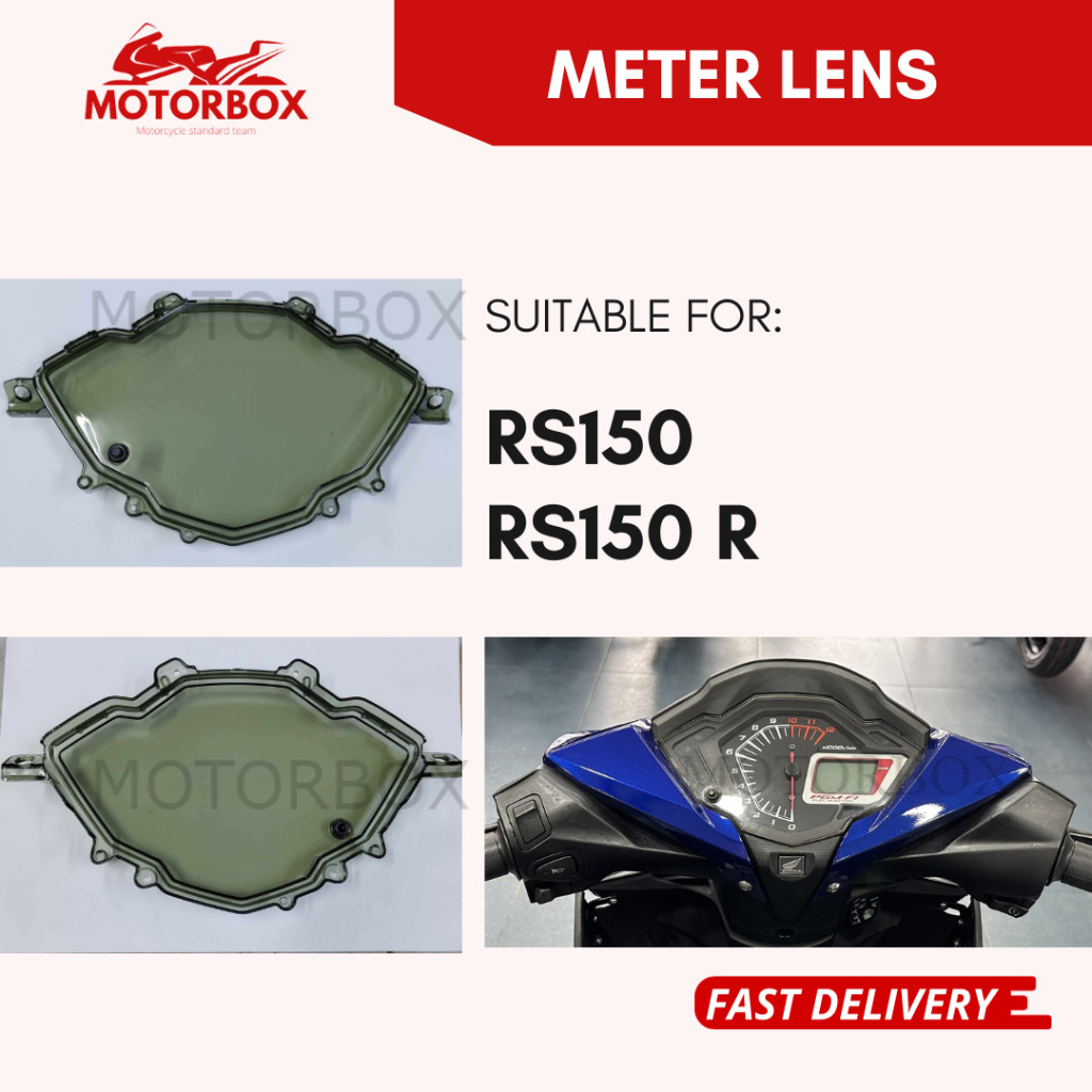 HONDA RS150 METER LENS RS150 R WINNER RS 150 METER CERMIN SPEEDMETER ...