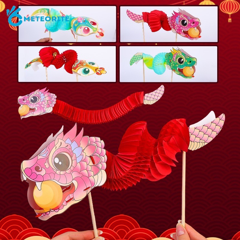2025 Snake Year Hanging Blessing Garland - DIY New Year Kids Handmade ...