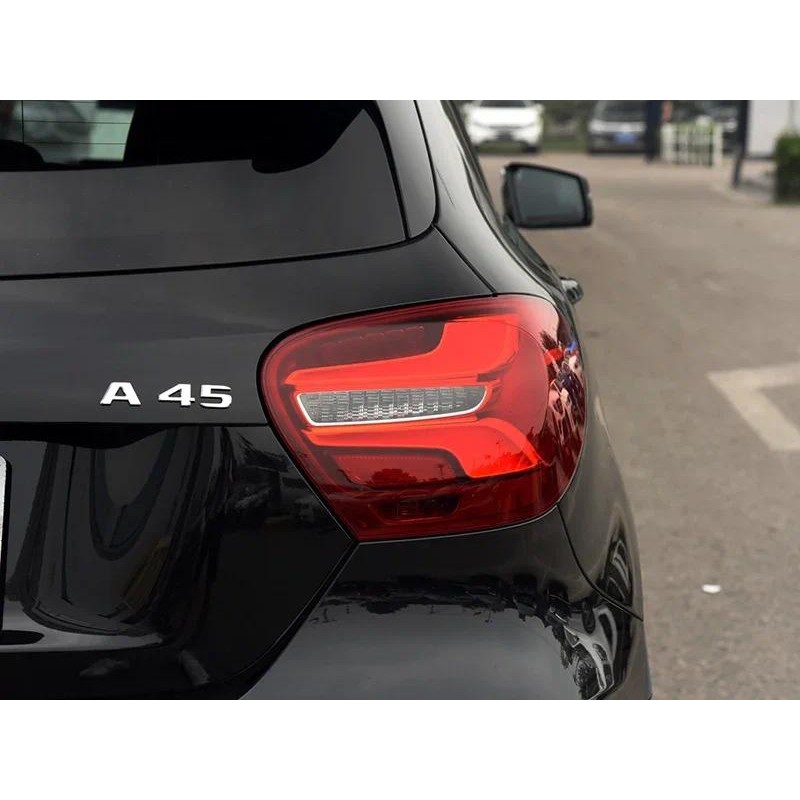3d ABS Car Fender Side Rear Trunk Badge Sticker Logo A35 A45 A45S Turbo ...