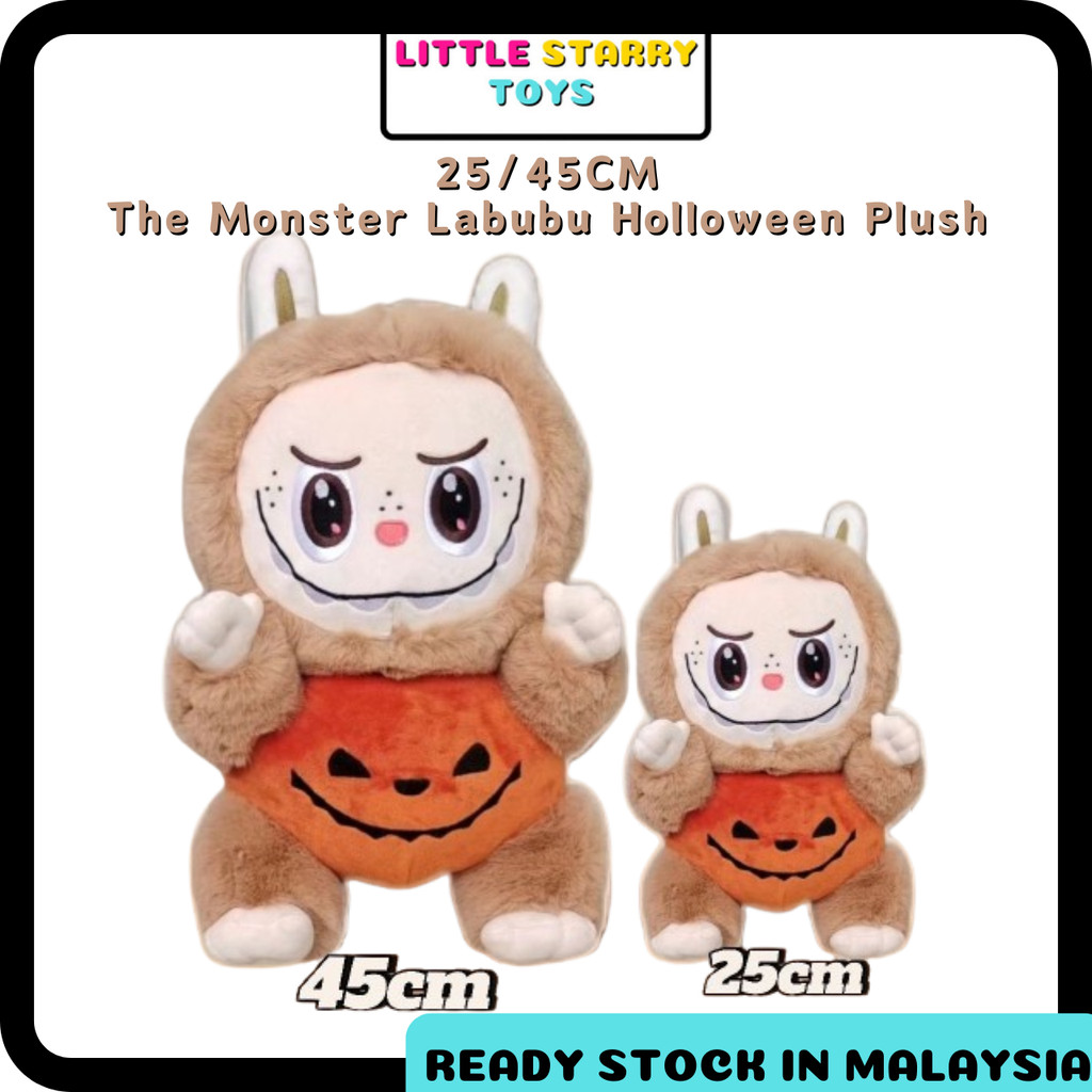 25/45CM The Monster Labubu Holloween Plush Toy Labubu Doll Set Labubu ...