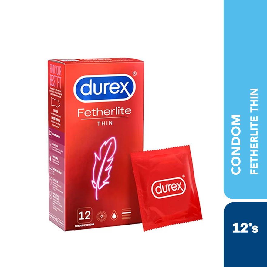 DUREX Condom Fetherlite Thin 12s | Shopee Malaysia