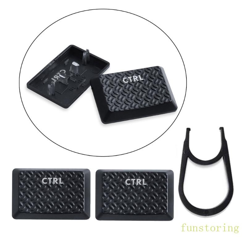 FUN Only Keycap DIY CTRL Backlit Keycap 2Keys Non-slip Texture Keycaps ...