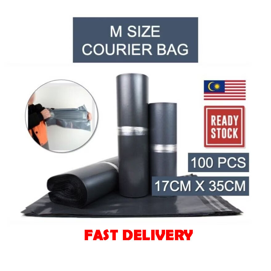 ( 1-2 Hari dapat) Courier Bag Pocket Parcel Bag Flyer Flyers Courier ...