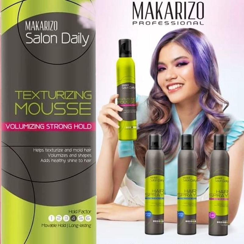 Makarizo Professional Salon Daily - Texturizing Mousse 376ml | Shopee ...