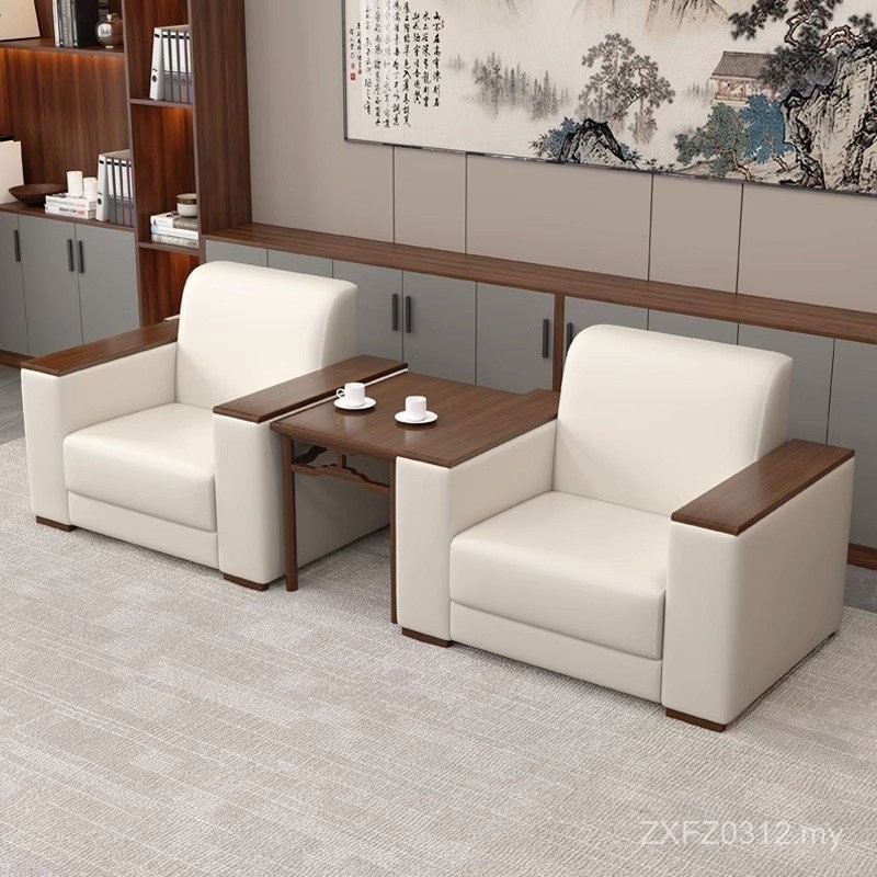 Vip Sofa Genuine Leather Conference Hall Office Business Sofa Coffee ...