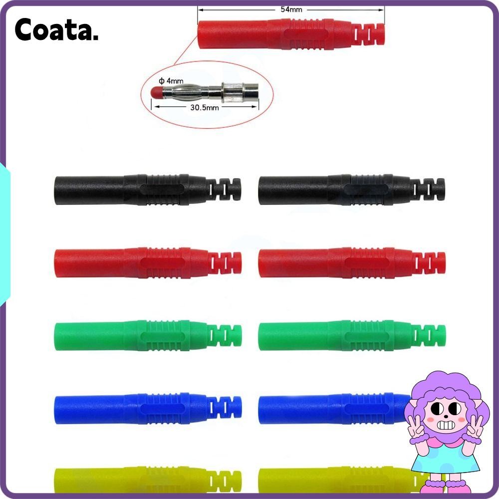 COATA 4mm Banana Plug Weldable Wire High Temperature Resistant ...