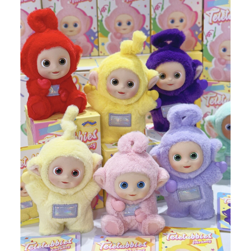 POPMART Teletubbies Vibrancy Series Blind Box Figure Plush Toy-1PC Or ...