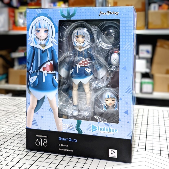 Figma 618 Hololive - Gawr Gura | Shopee Malaysia