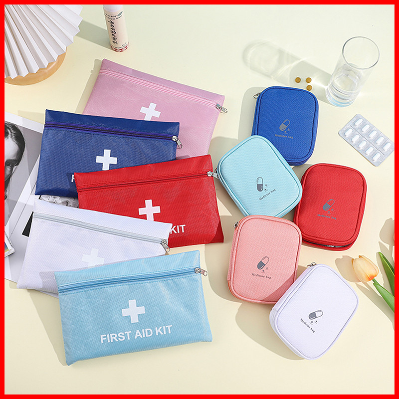 Portable First Aid Kit for Travel - Compact Medicine Kit for ...