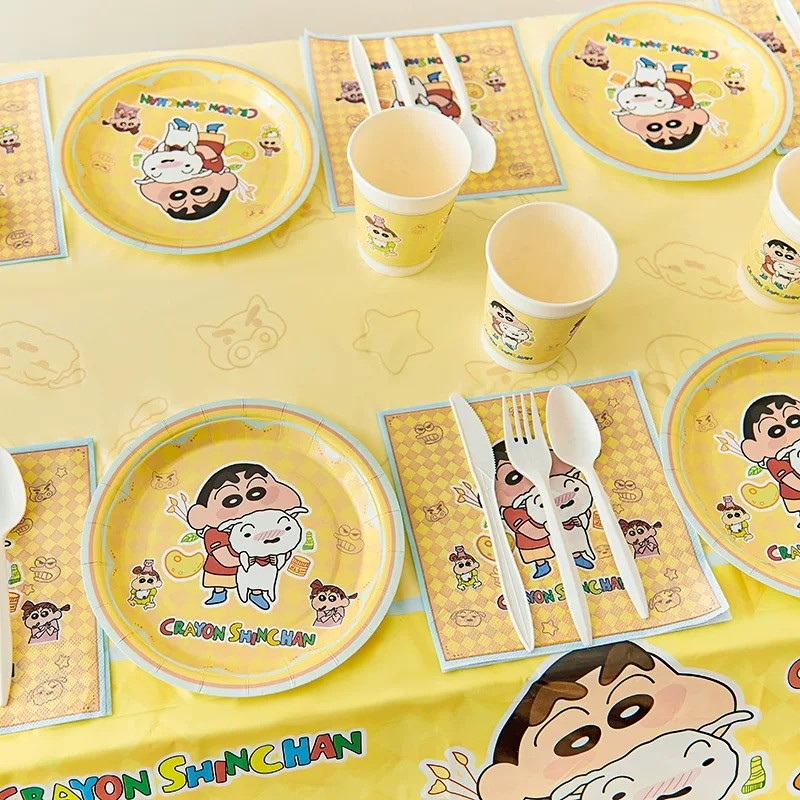 New Crayon Shin-Chan Party Decoration Supplies Shin-Chan Shin-Chan Shin ...