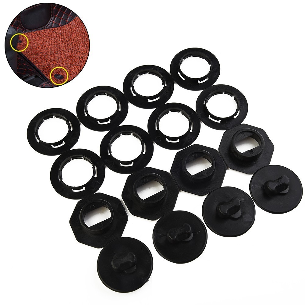 [weloves] Universal Car Floor Mat Clips Retainer Carpet Fixing Clamps ...