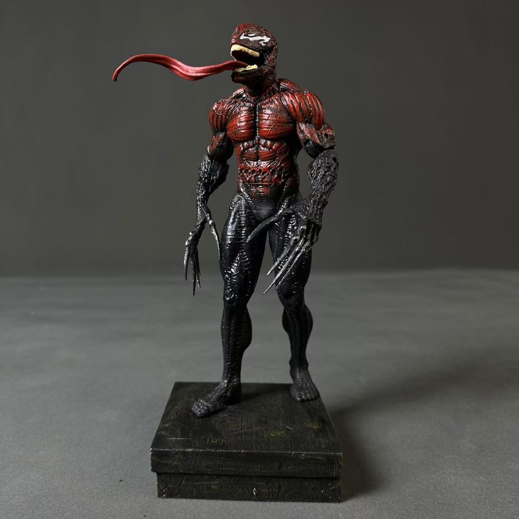 Marvel Venom 3 Last Dance Slaughter Symbiosis Double-Headed Carved ...