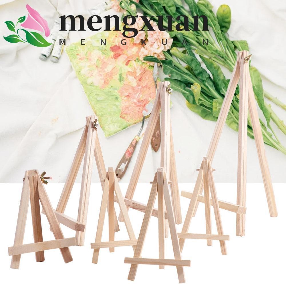 MENGXUAN Wood Mini Easel, Foldable Painting & Sketch Triangle Display ...