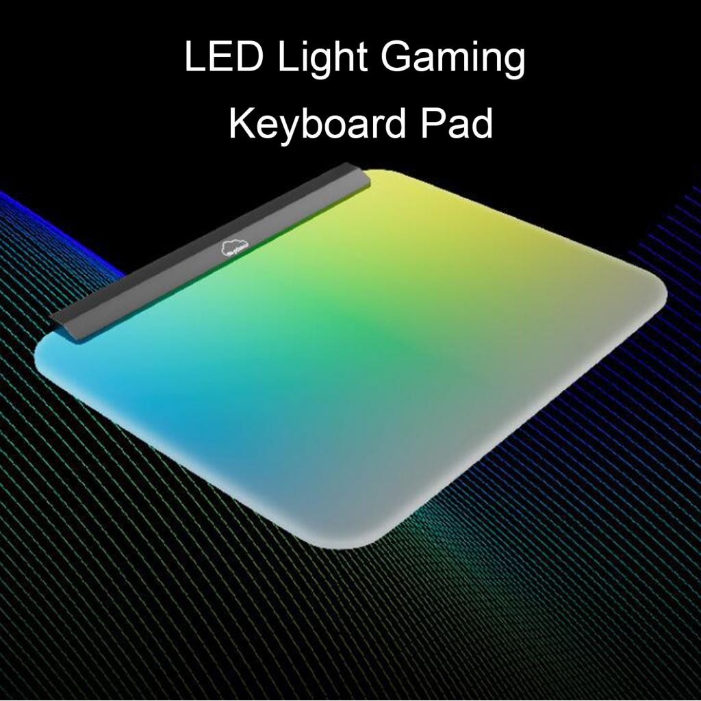 Superparis Fully Illuminated RGB Gaming Mouse Mat Pad with USB Multiple Modes for SKYDIMO ...