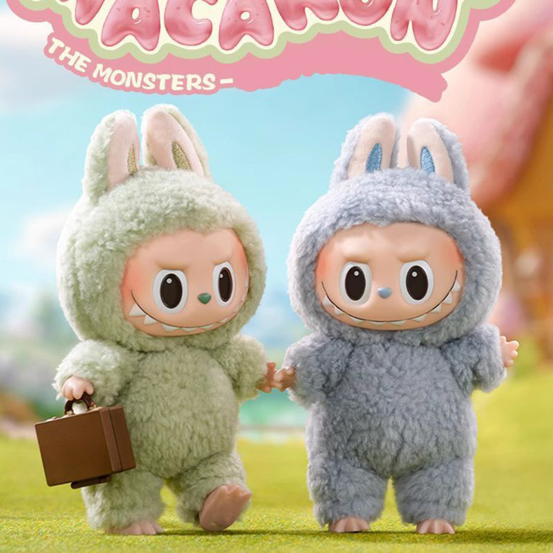 Factory LABUBU Doll Heart-beating Macaron Ethylene Face Series Cartoon ...