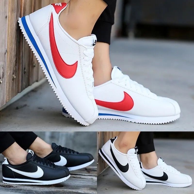 Cortez Forrest Gump shoes barang-barang baik mutlak reka bentuk outsole ...