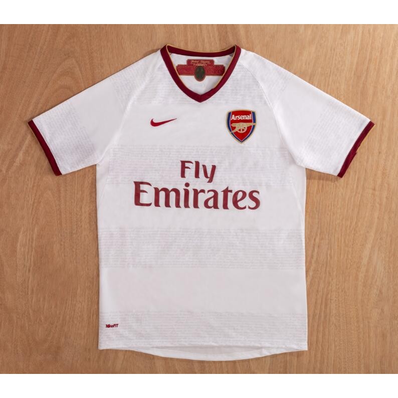 07-08 Arsenal Away Retro Soccer Jersey Football Vintage Sports Jersey ...