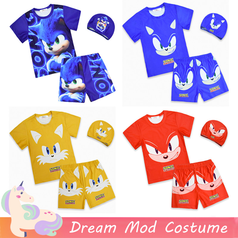 Sonic The Hedgehog Sonic The Hedgehog 2 Children's Swimsuit Short ...