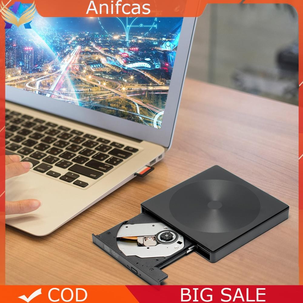 DC 12V DVD/CD-ROM Case USB3.0+Type-C External Optical Drive Enclosure ...