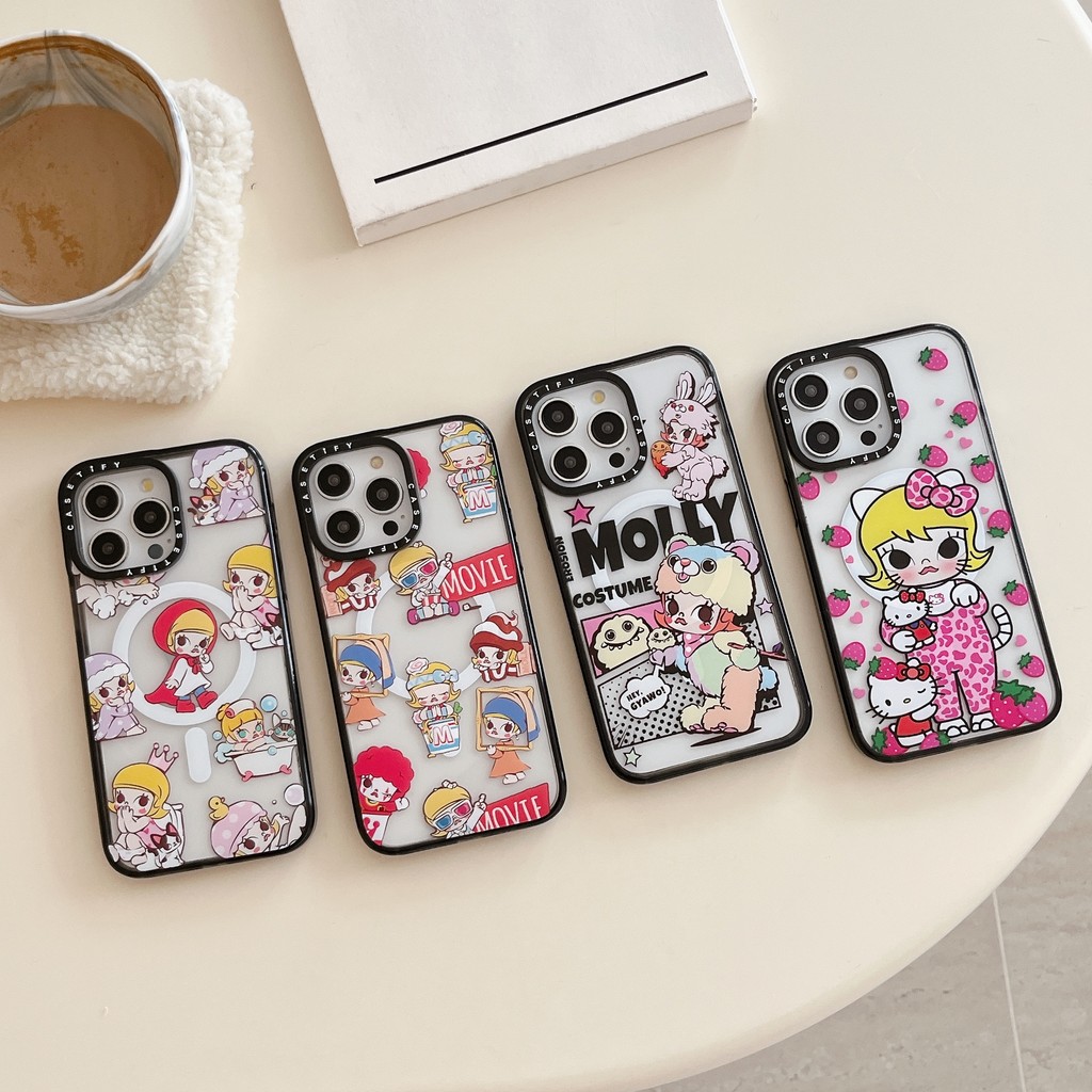POP MART Casetify Phone Case,Funny Cute Magnetic Casing,Cartoon Case ...