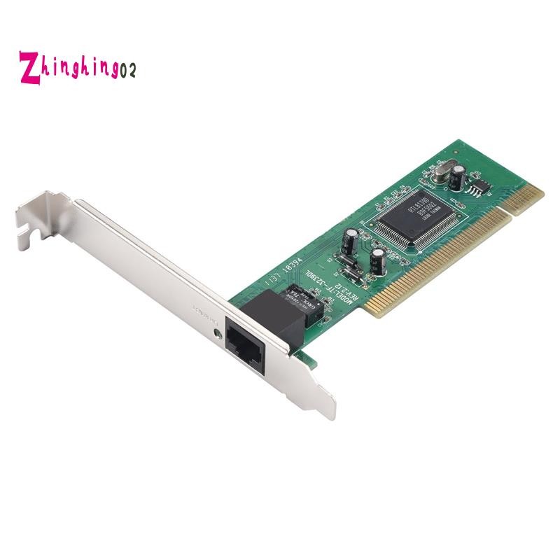 PCI Network Card RTL8139D Expansion Card 100Mbps RJ45 Ethernet Network ...