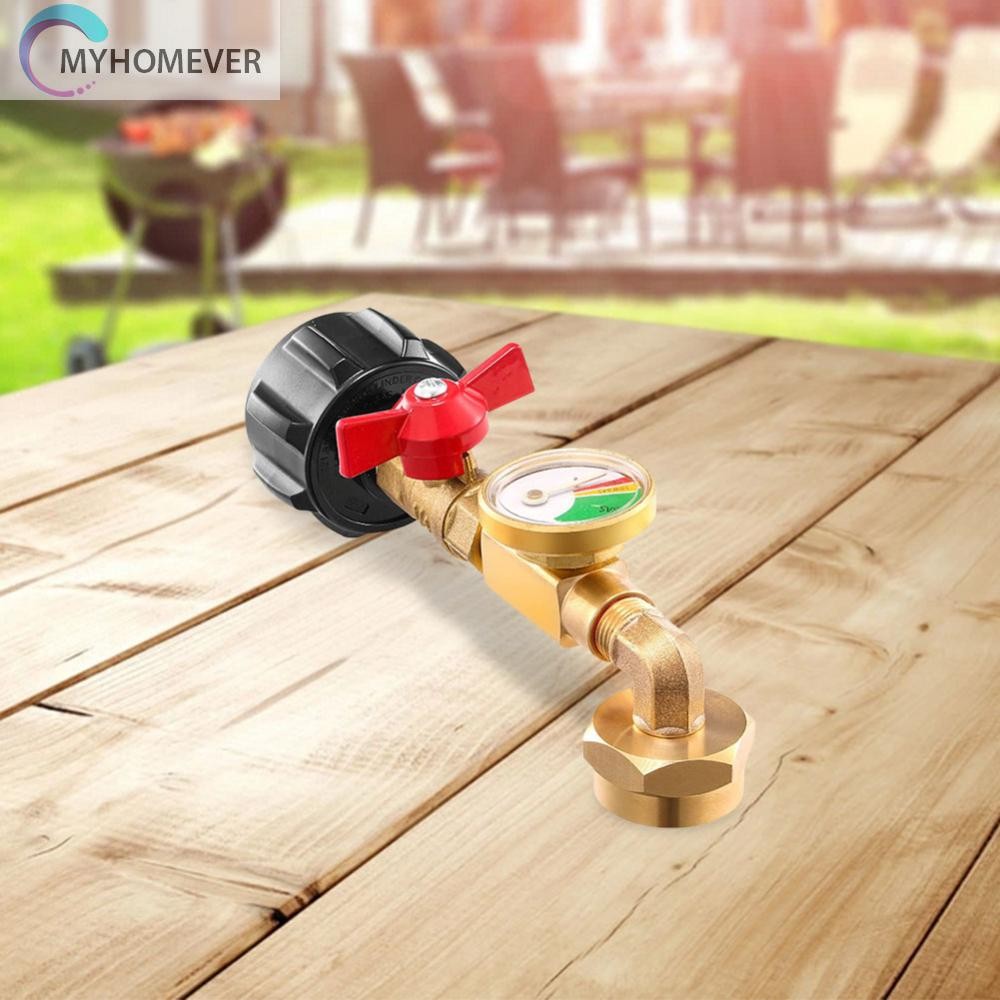 QCC1 Propane Refill Elbow Adapter with ON/Off Control Valve Fill 1 Lb ...