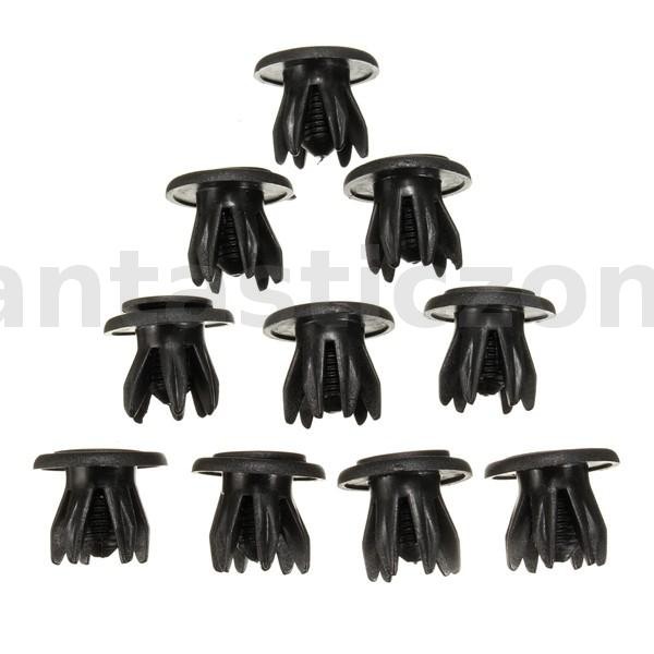 Set of 10 For Mini Inner Wheel Arch Liner/Splashguard Trim Clips ...