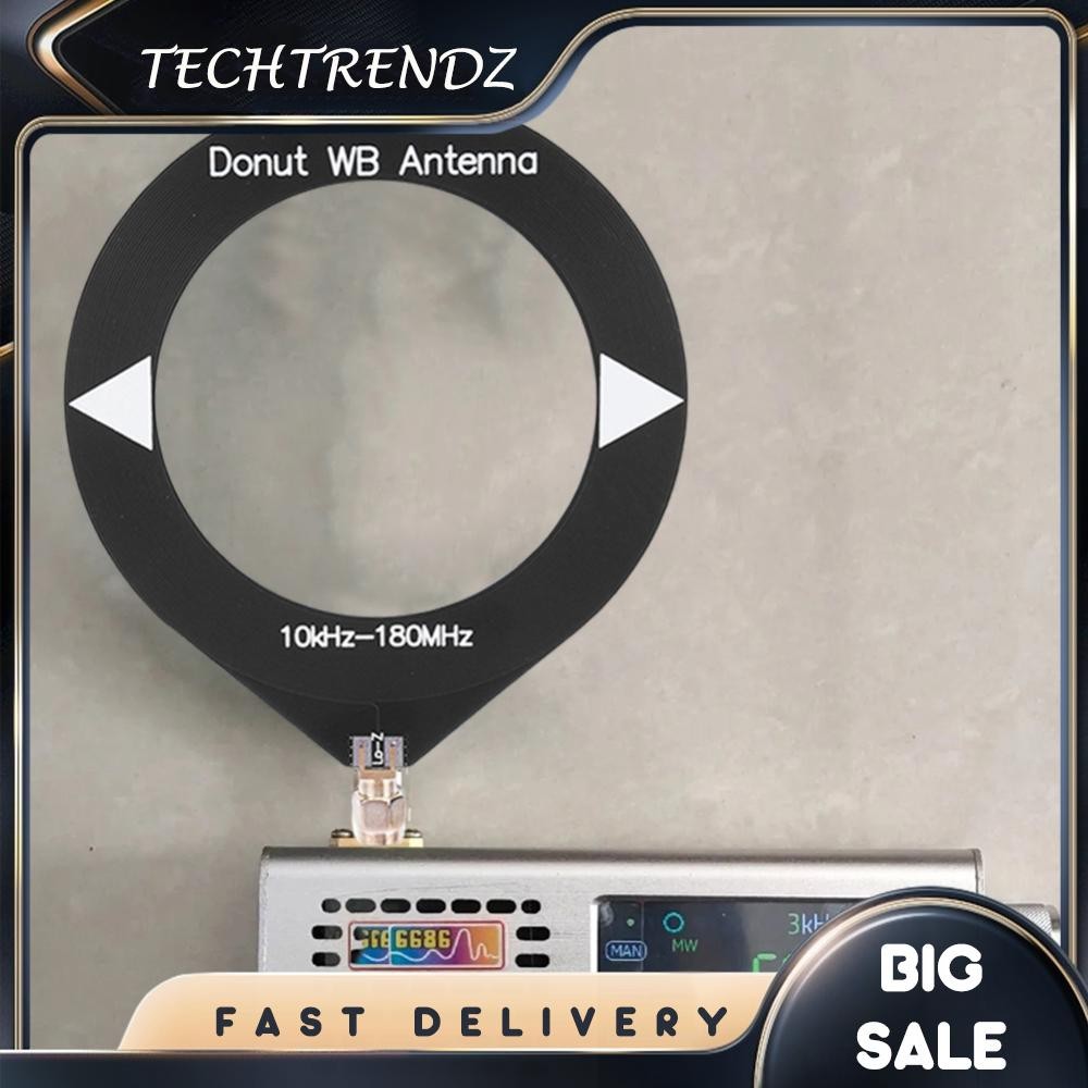 [techtrendz.my] Donut Broadband Antenna Frequency 10kHz-180MHz with Low Impedance Converter ...