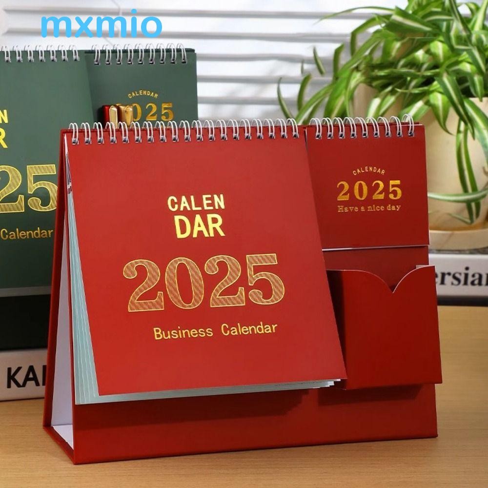 MXMIO 2025 Desk Calendar, Scheduler Portable Agenda Planner, Practical ...
