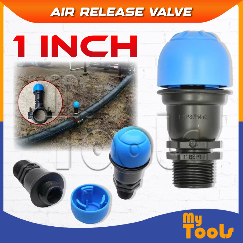 Mytools Kinetic Air & Vacuum Release Valve 1 Inch Male Threaded Air ...